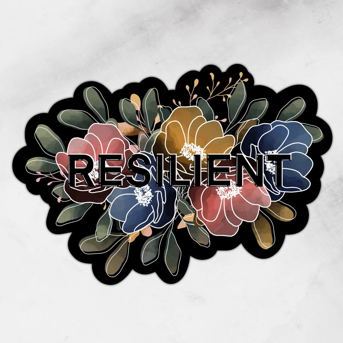 Resilient | Sticker – Megan G Design
