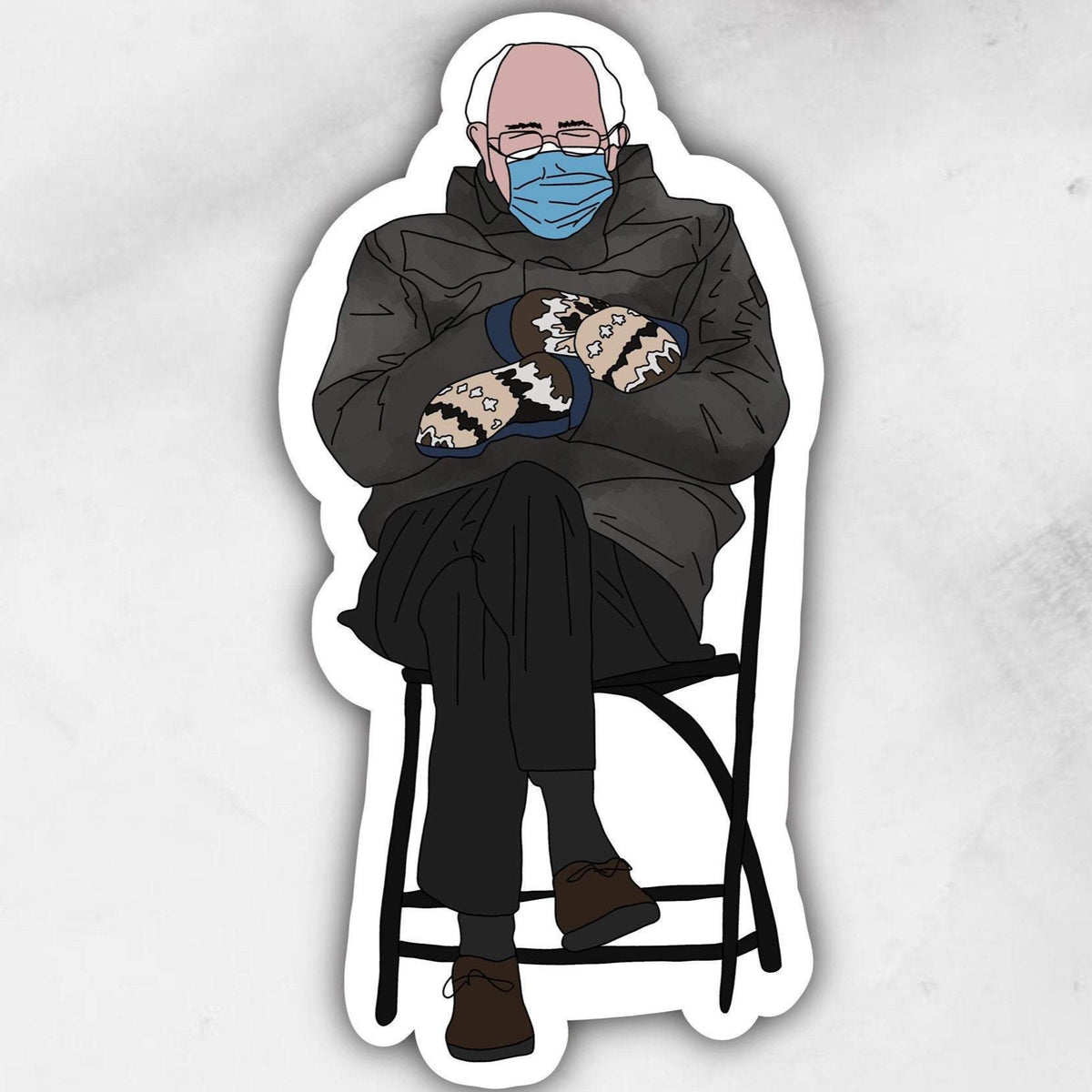 Bernie | Sticker – Megan G Design